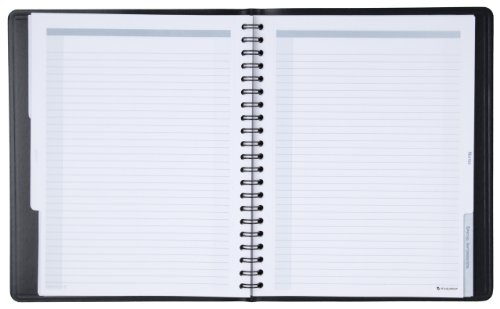 AT-A-GLANCE The Action Planner Recycled Weekly Appointment Book, 8 1/2 x 11 Inches, Black, 2013 (70-EP01-05)