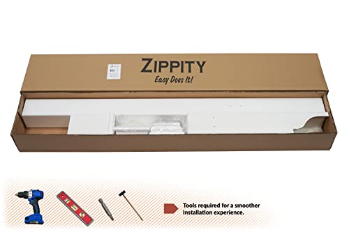 Zippity Outdoor Products ZP19013 Classica Mailbox Post, White