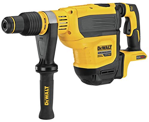 DEWALT FLEXVOLT 60V MAX* Rotary Hammer Drill, SDS Max, Brushless Combination, 1-3/4-Inch, Tool Only (DCH614B)