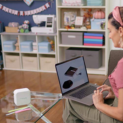 Brother P-Touch Embellish Elite Connectable Decorative Ribbon and Tape Color Printer (PTP715EBT)