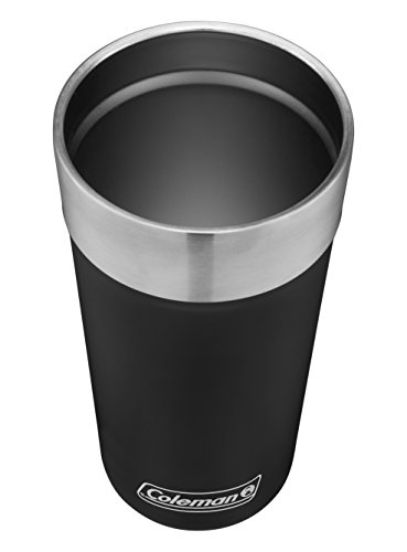 Coleman Insulated Stainless Steel 20oz Brew Tumbler, Black