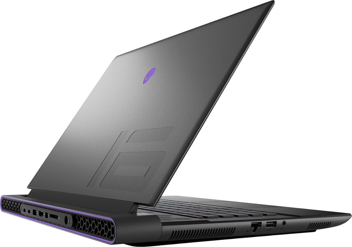 Dell Alienware m16 R1 2023 Gaming Laptop 16" WQXGA 165Hz IPS 16-Core Intel i7-13700HX 32GB DDR5 4TB SSD NVIDIA GeForce RTX 4070 8GB GDDR6 Thunderbolt 4 Wi-Fi 6E RGB Backlit Keyboard Windows 11 Pro