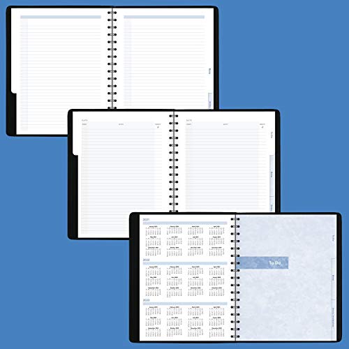 2021 Daily Appointment Book & Planner by AT-A-GLANCE, 6-1/2" x 8-3/4", Medium, The Action Planner, Black (70EP0305)