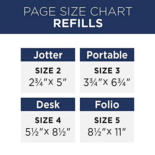 AT-A-GLANCE 2023 Weekly & Monthly Planner Refill, Hourly, 10831 DAY-TIMER, 3-3/4" x 6-3/4", Size 3, Portable Size, Loose Leaf (471-285Y)