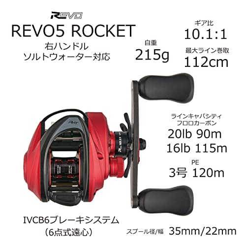 Abu Garcia Revo Rocket Low Profile Reel