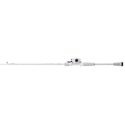 Abu Garcia Veritas Low Profile Baitcast Reel and Fishing Rod Combo