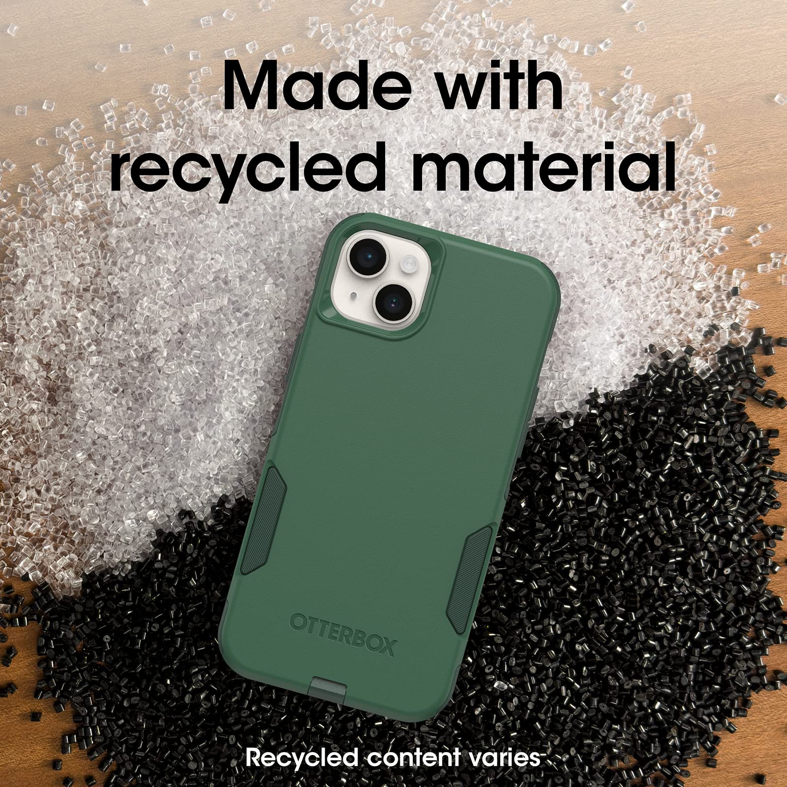 OtterBox iPhone 14 Plus Commuter Series Case - Trees Company (Green), Slim & Tough, Pocket-Friendly, with Port Protection