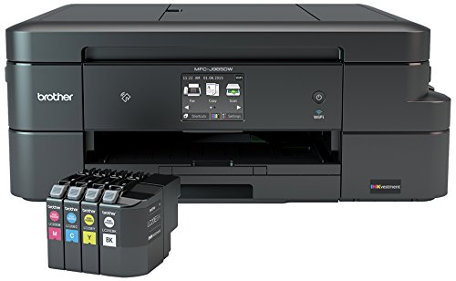 Brother Inkjet Printer, MFC-J985DW, Duplex Printing, Wireless Connectivity, Cost-Effective Color Printer, Business Capable Features, Amazon Dash Replenishment Ready