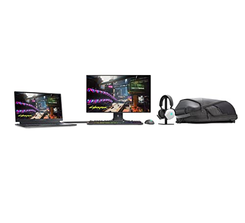 Alienware X15 R2 Gaming Laptop - 15.6-inch FHD 360Hz 1ms Display, Core i9-12900H, 16GB RAM, 1TB SSD, NVIDIA GeForce RTX 3070Ti 8GB GDDR6, Killer WiFi 6, Windows 11 Home - Lunar Light