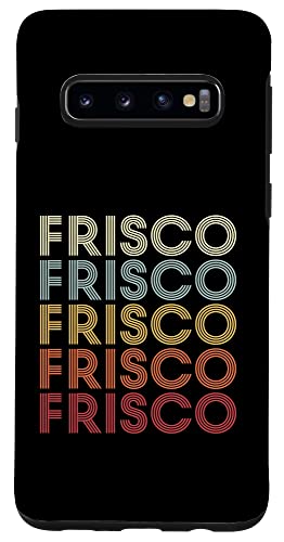 Galaxy S10 Frisco Colorado Frisco CO Retro Vintage Text Case