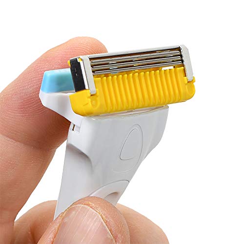 Schick Hydro Stubble Eraser Razor with 2 Razor Refill Blades