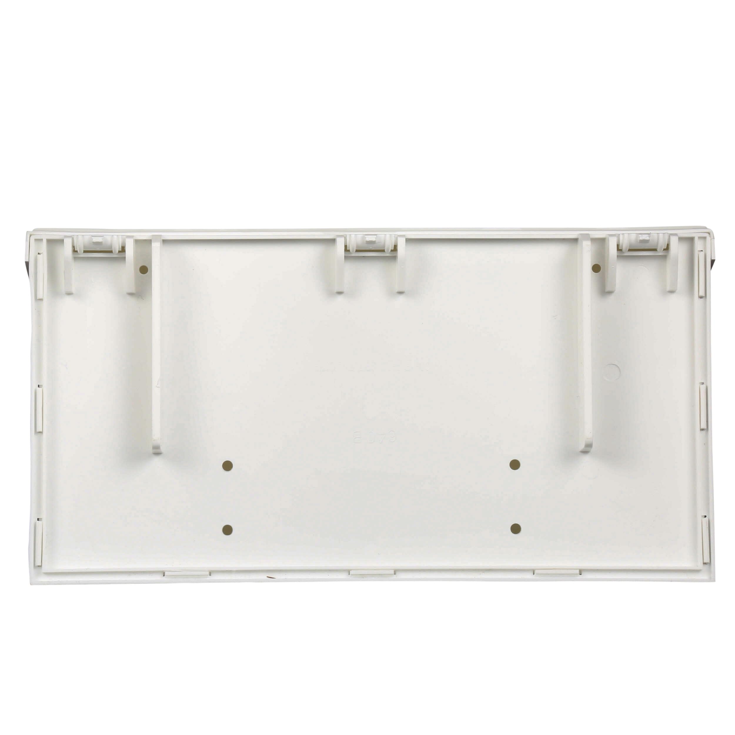 Architectural Mailboxes Windsor Plastic Wall Mount Mailbox, WMH00WAM, White, Small Capacity