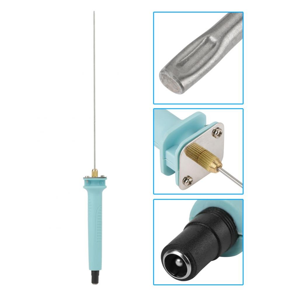 Foam Cutter,Electric Polystyrene Cutting Machine Pen Kit Tool Hand Held Engraver for Cut Materials such as Styrofoam(20cm(12v 2A ))