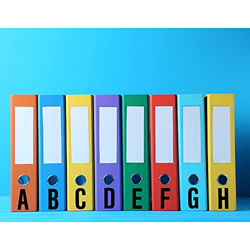 8 Sheets Self Adhesive Vinyl Letters Numbers Kit, Mailbox Numbers Sticker for Mailbox, Signs, Window, Door, Cars, Trucks, Home, Business(2 Inch,Black)