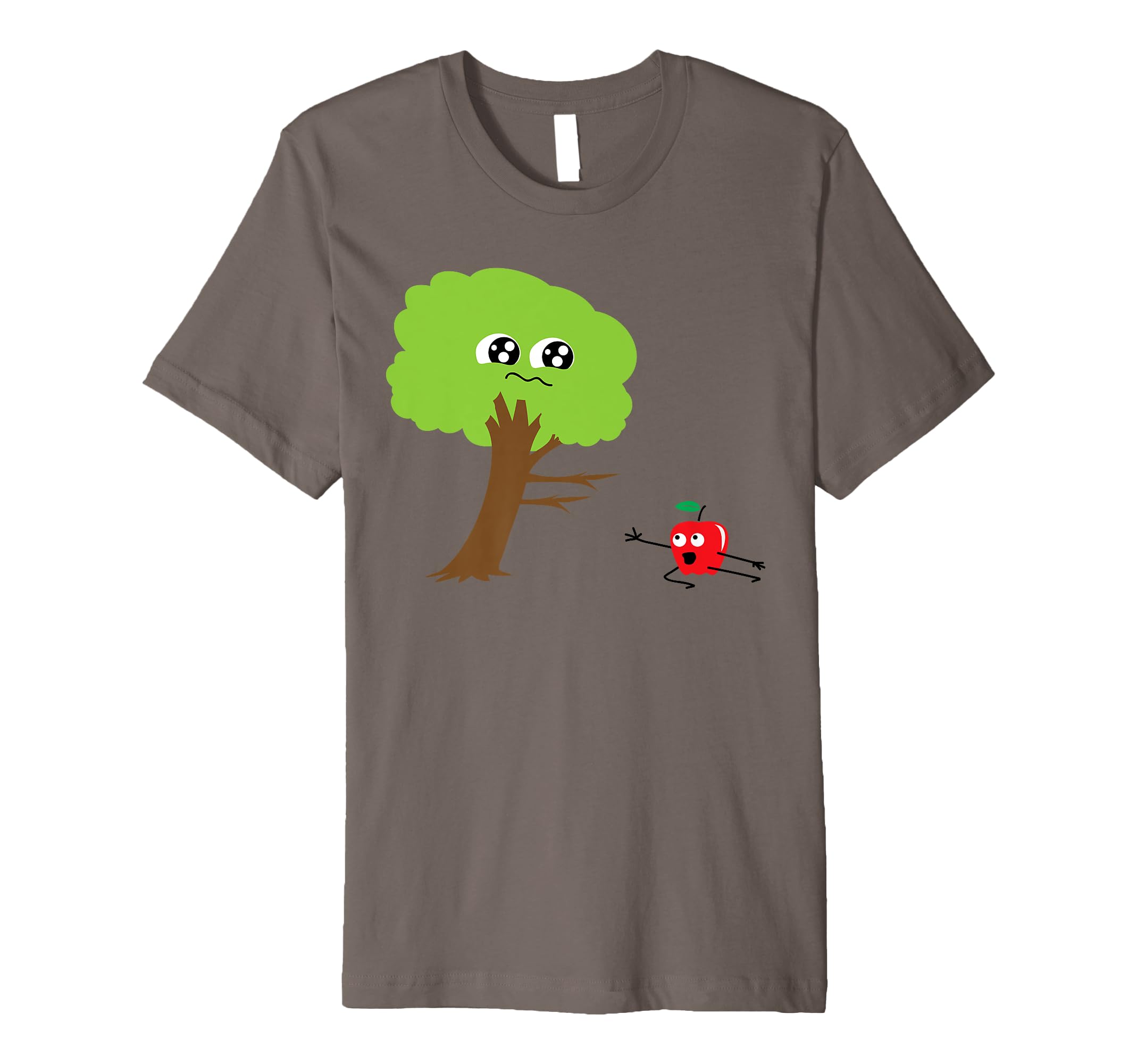 Apple Leaving Tree Shirt | Funny Little Fruity T-shirt Gift Premium T-Shirt