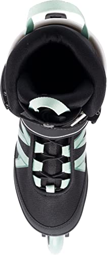 K2 Kinetic 80 Pro Inline Skates Womens Sz 10 Black/Sage