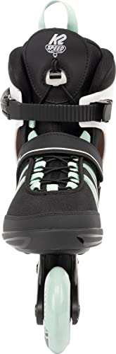 K2 Kinetic 80 Pro Inline Skates Womens Sz 10 Black/Sage