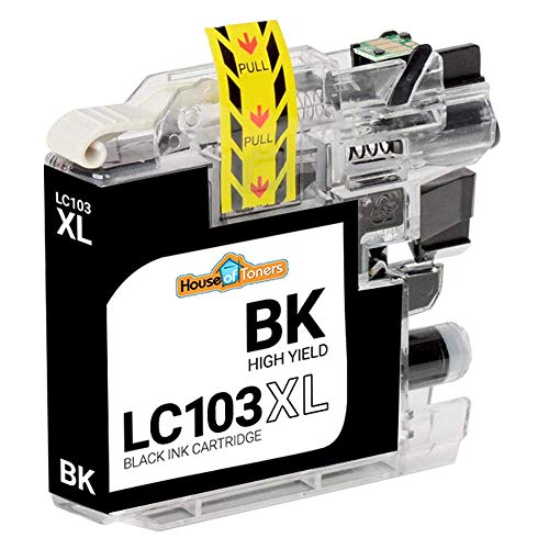 HouseofToners Compatible Ink Cartridge Replacement for Brother LC103BK (1 Black)