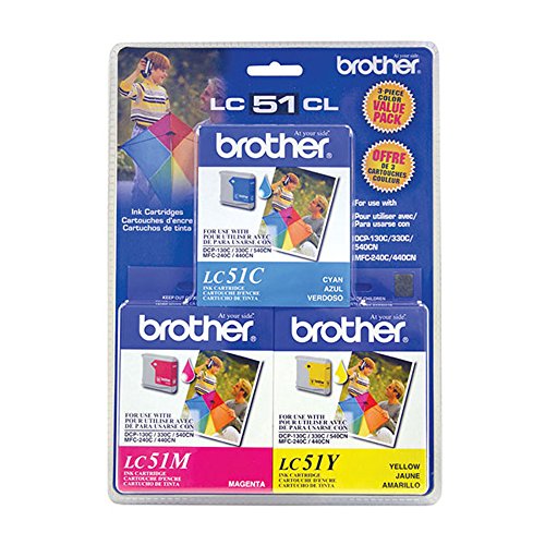 Brother MFC-685CW 3-Pack Combo Pack Ink Standard Yield (3x 400 Yield)(C/M/Y)