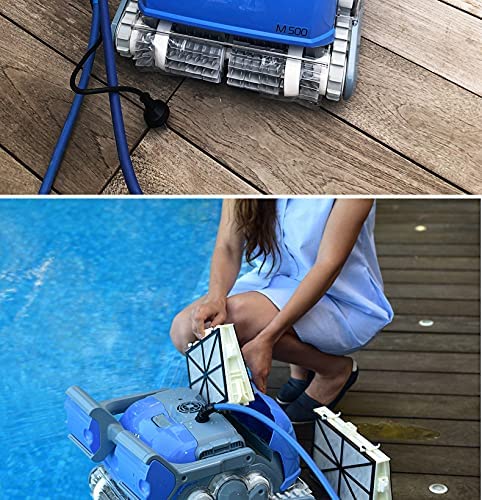 Fiitzn Spring Filter Cartridges Compatible with Dolphin M500, M200, M400, Wave 90, ve 65, Oasis Z5, Sigma, C3,C4,Nautilus CC Plus Robotic Pool Cleaners, Part Number: 9991433-R4（4 Pack）