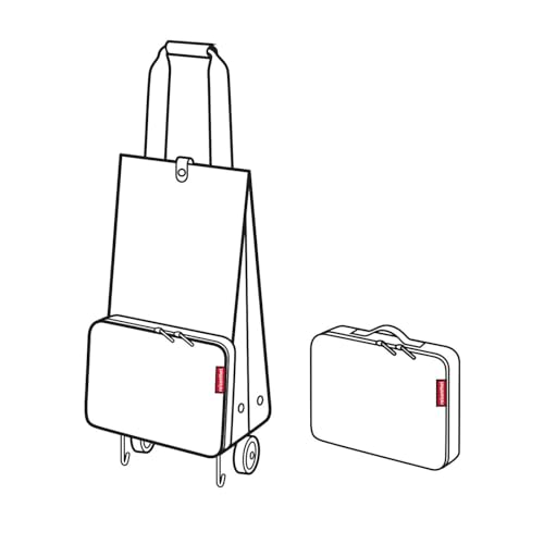 reisenthel foldabletrolley Black - Foldable, Compact Shopping cart - Easy to Store