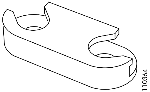 Spare Hardware Parts HEMNES Shoe Cabinet Hinge (Replacement for IKEA Part #110364) (Pack of 2)