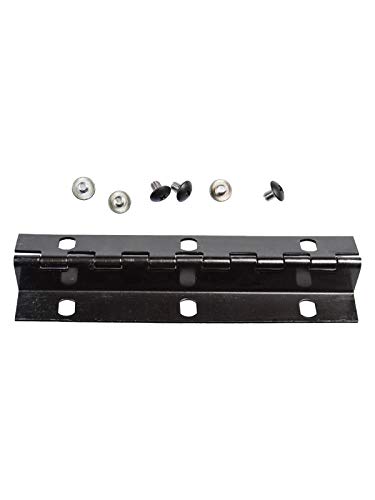 Imperial Mailbox Systems Door Hinge Size 6 Screw Holes Black (Small)