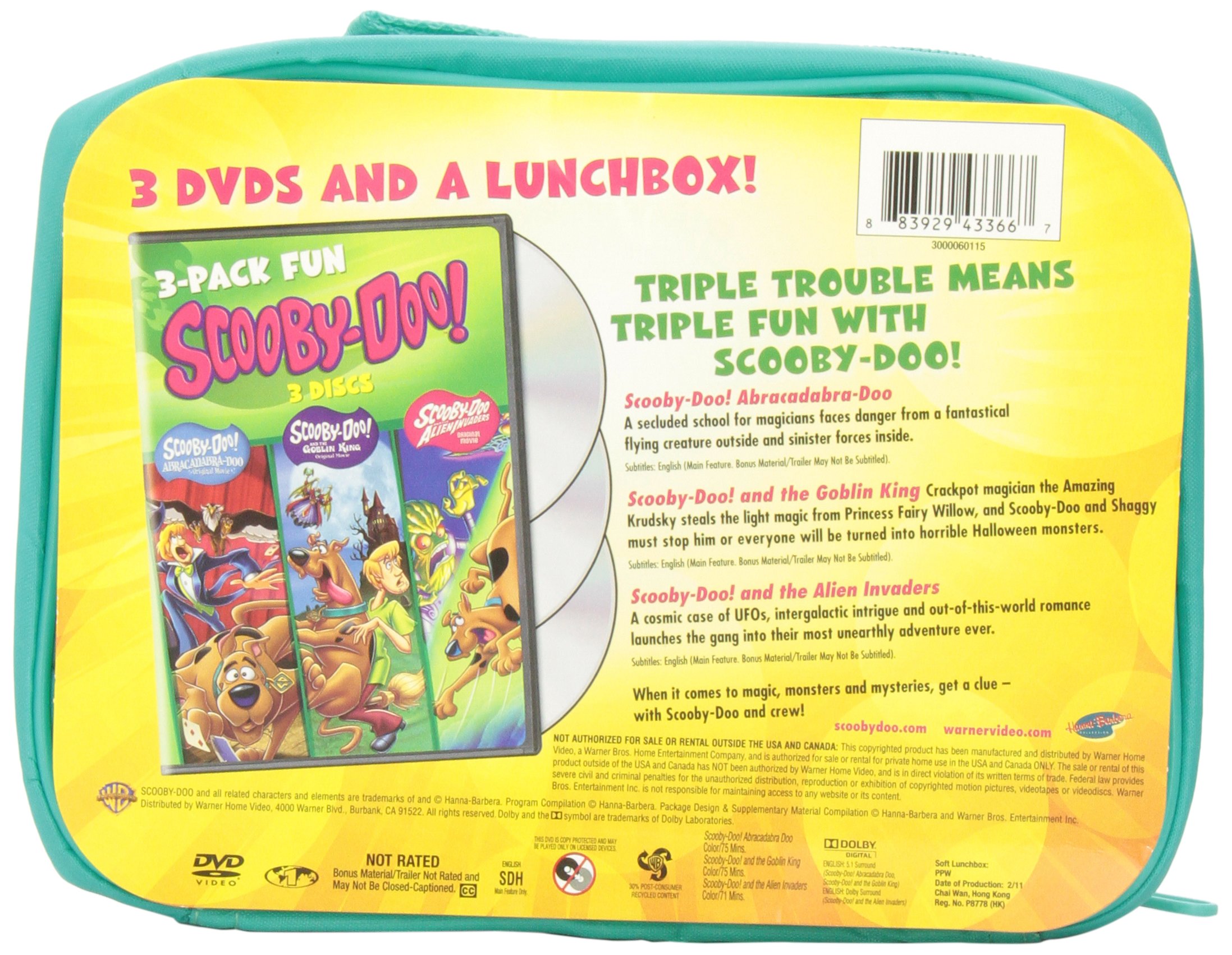 Scooby-Doo! Fun Pack (Lunch-Box/DVD)