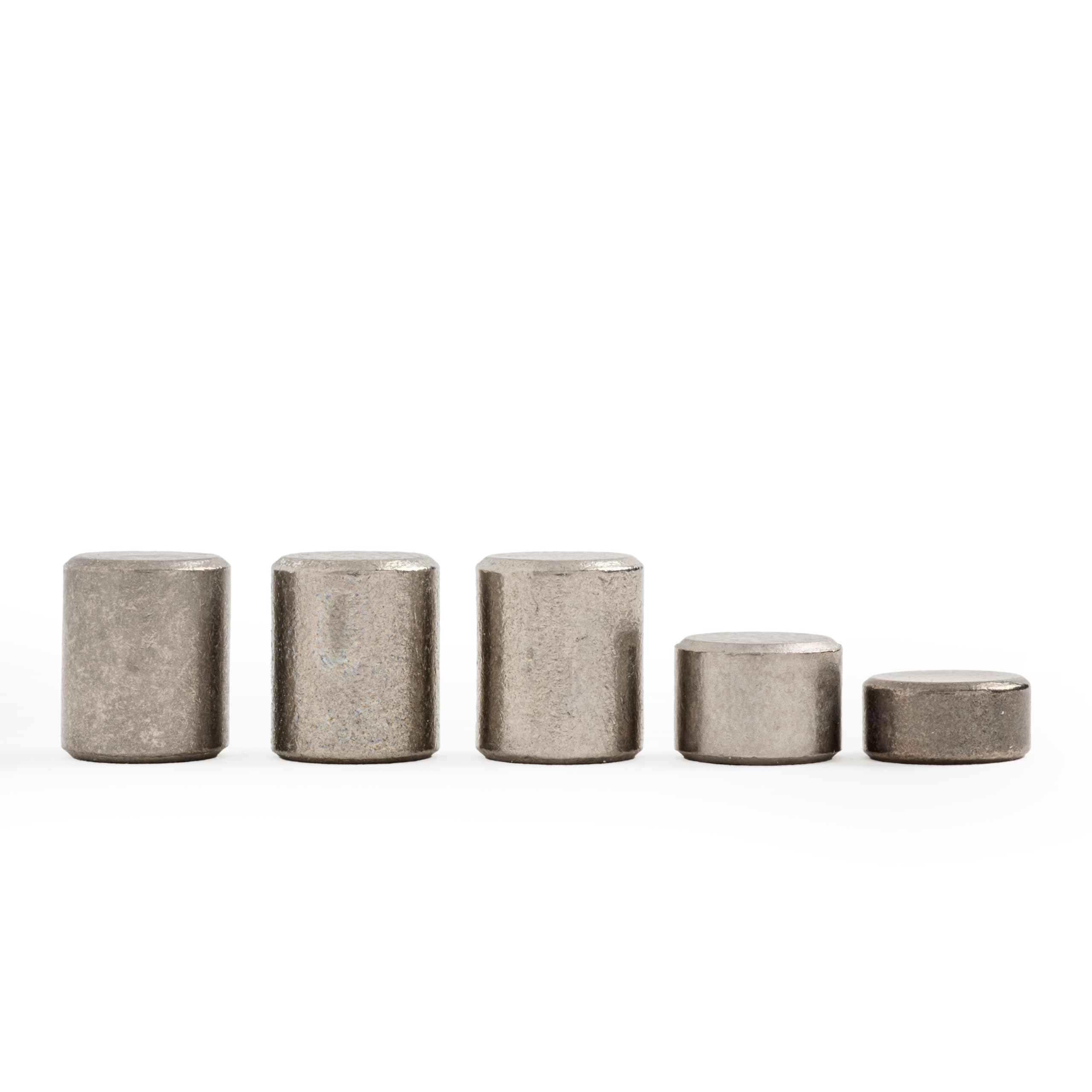 Pinewood Pro Derby Car Weights -Tungsten 2oz Round Cylinder Weights with Free Wheel Spacer and Drill Guide Tool