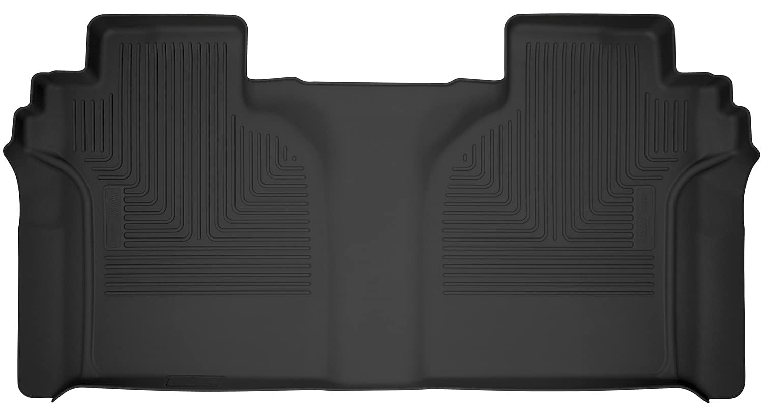 Husky Liners | X-ACT Contour Series | 2nd Seat Floor Liner (Full Coverage) - Black | 54201 | Fits 2019 - 2022 Chevrolet Silverado/GMC Sierra