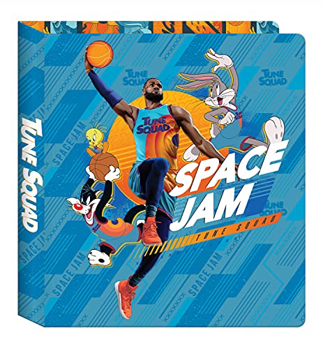 Warner Brothers Space Jam Stationary Bundle, 3-Ring, 1" Binder, Notebook, Folder