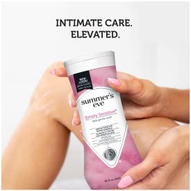 Summer's Eve 5 in 1 Simply Sensitive Cleansing Wash for Sensitive Skin, 15.0 FL OZ - 2 Pack