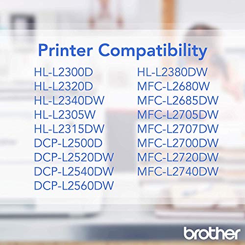 Brother Genuine Standard Yield Toner Cartridge, TN630, Replacement Black Toner, Page Yield Up to 1,200 Pages, Amazon Dash Replenishment Cartridge 3-Count