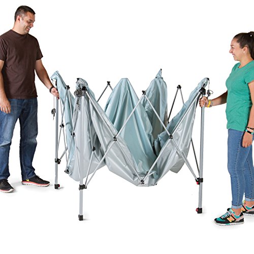 Coleman Light & Fast Pop Up Canopy, 10 x 10 Canopy Tent, UPF 50+ Sun Shade Tent