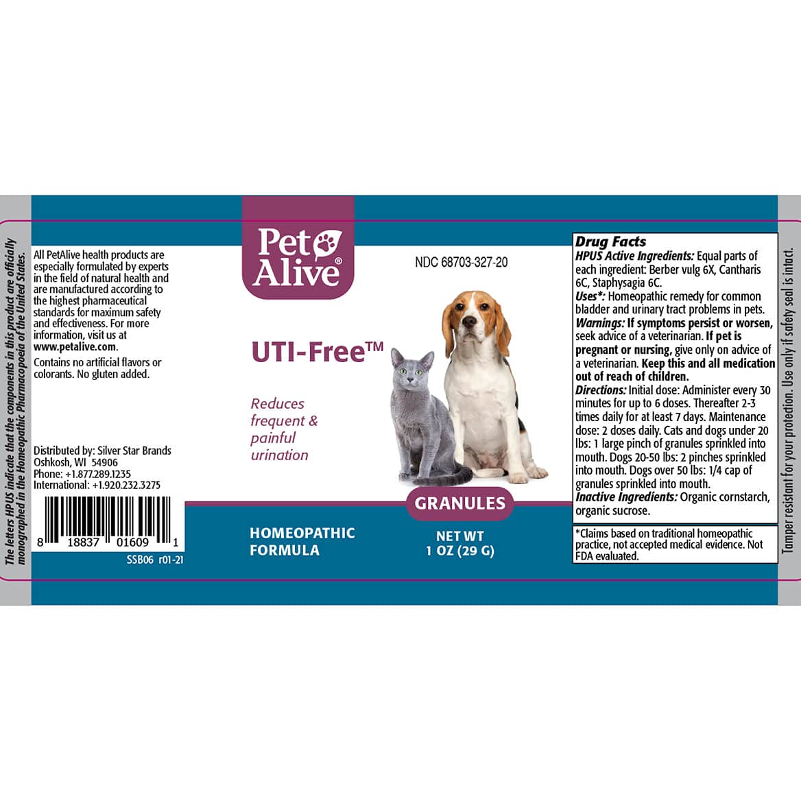 Native Remedies PetAlive Urinary ComboPack for Pets