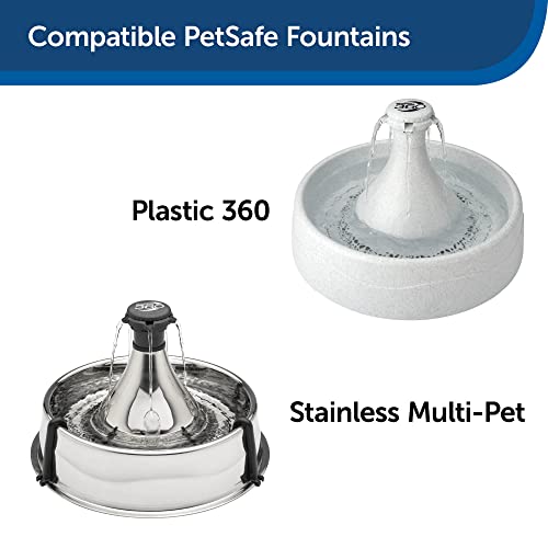 PetSafe Drinkwell 360 Premium Carbon Filters, Dog and Cat Water Fountain Filters, 12 Pack