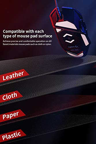 2Sets Hotline Games 3.0 Plus Rounded Curved Edges Mouse Feet Skates Compatible with Razer Viper V2 Pro Gaming Mouse feet Replacement,Professional Mice Upgrade Kit
