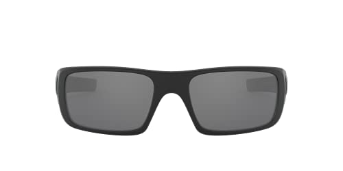 Oakley Crankshaft Sunglasses Black Frame, Black Iridium Polarized Lenses, 60MM