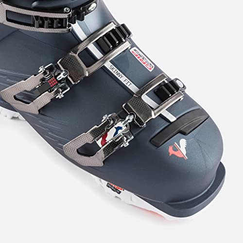 Rossignol Pure Elite 90 GW Womens Ski Boots Metal Steel 8.5 (25.5)
