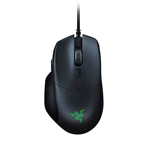 Razer Basilisk Essential Gaming Mouse: 6400 DPI Optical Sensor - Chroma RGB Lighting - 7 Programmable Buttons - Mechanical Switches - Classic Black