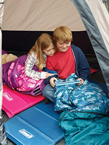 Coleman Kids 30 Degree Sleeping Bag, Blue Bandit