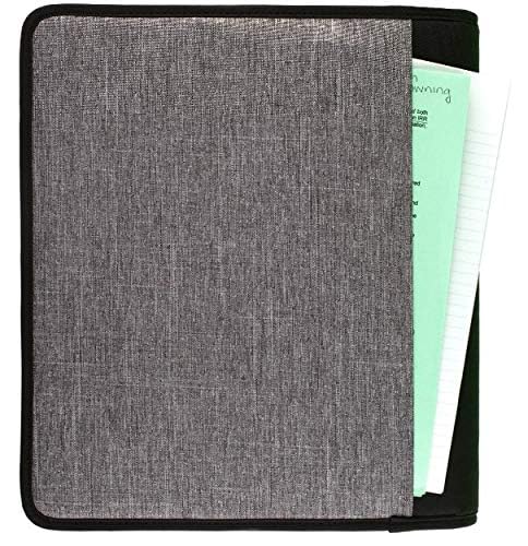 Five Star 2" Ring Zipper Binder 605 Sheet Capacity Teal
