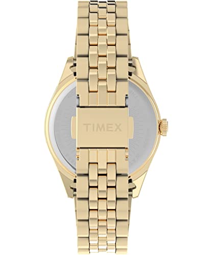 Timex Women's Legacy 36mm Watch - Gold-Tone Bracelet Cream Dial Gold-Tone Case