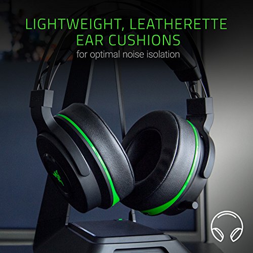 Razer Thresher For Xbox One: Windows Sonic Surround - Lag-Free Wireless Connection - Retractable Digital Microphone - Gaming Headset For PC, Xbox One, Xbox Series X & S