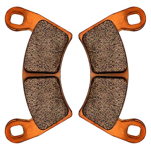 Zinger Brake Pads for Polaris General 1000 EPS 2016-2020,General 4 1000 EPS 17-20,General 1000 Deluxe EPS 16-19,19-20 Ranger XP 1000/Ranger Crew XP 1000,4 Set Front and Rear Sintered Copper Brake Pads