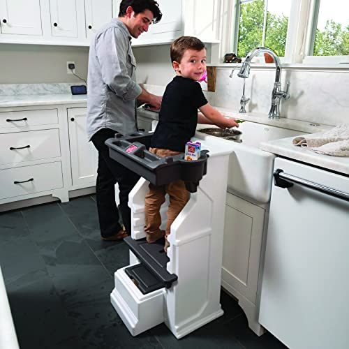 Step2 Mobile Helper Tower β Adjustable Height Step Stool and Tower Stand for Toddlers with Built-in Storage