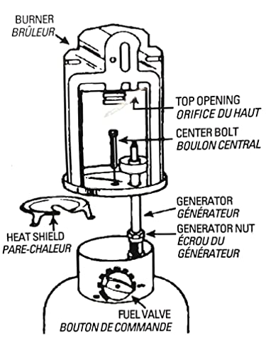 Coleman 3000005095 Kerosene Lantern Fuel Generator