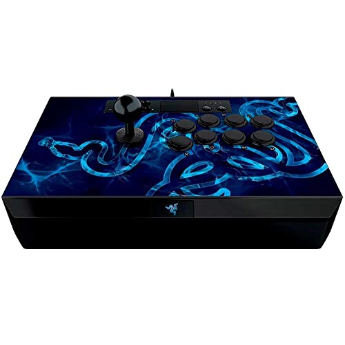 RAZER PANTHERA: Fully Mod-Capable - Sanwa Joystick and Buttons - Internal Storage Compartment - Tournament Arcade Stick for PS4 and PC