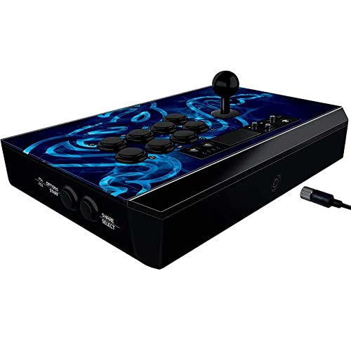 RAZER PANTHERA: Fully Mod-Capable - Sanwa Joystick and Buttons - Internal Storage Compartment - Tournament Arcade Stick for PS4 and PC