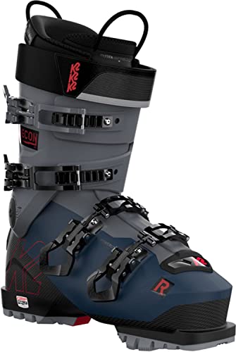 K2 Recon 100 MV Mens Ski Boots Blue/Grey 11.5 (29.5)